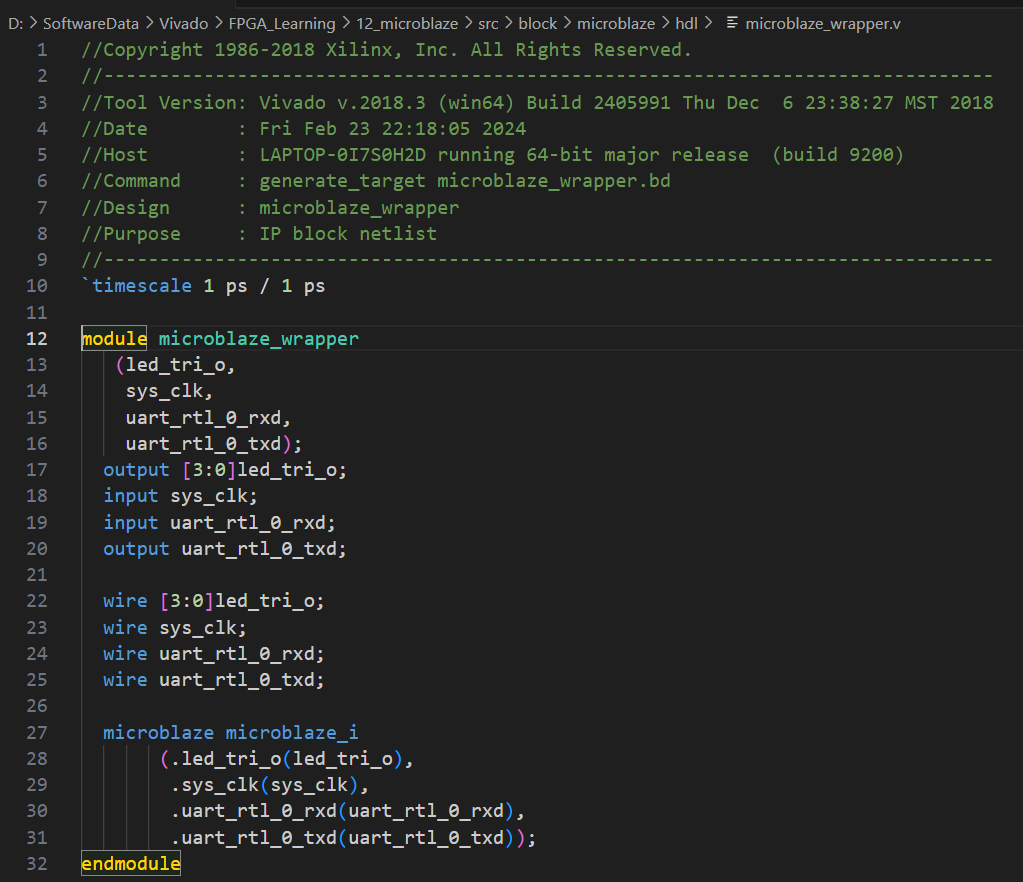 FPGA使用MicroBlaze软核 | Duruofu's 个人测试